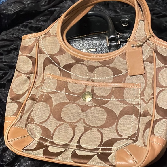 Coach | Bags | Coach Signature Medium Size Purse | Poshmark